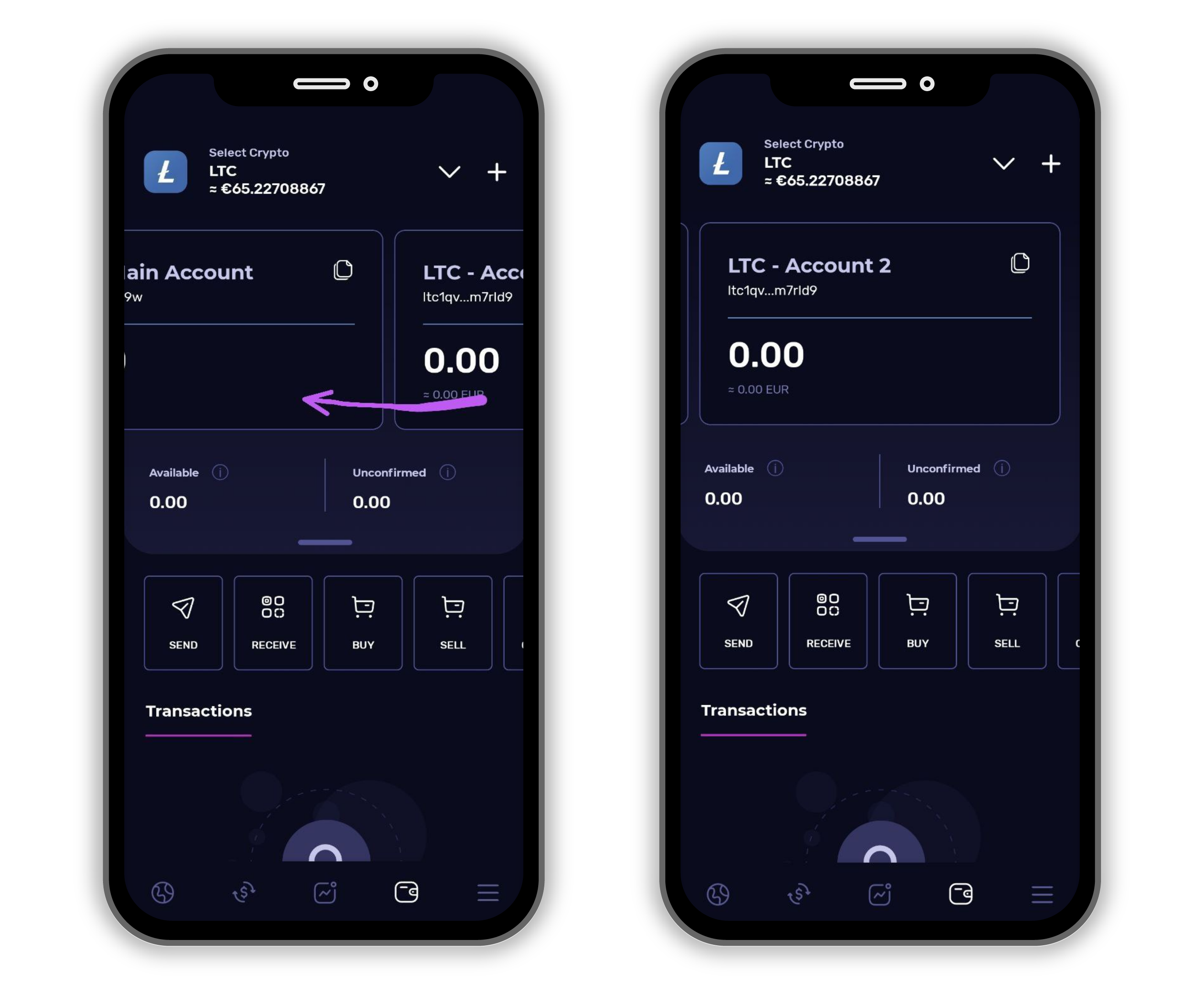 How to switch between multiple Accounts in K5 Wallet – Klever Support