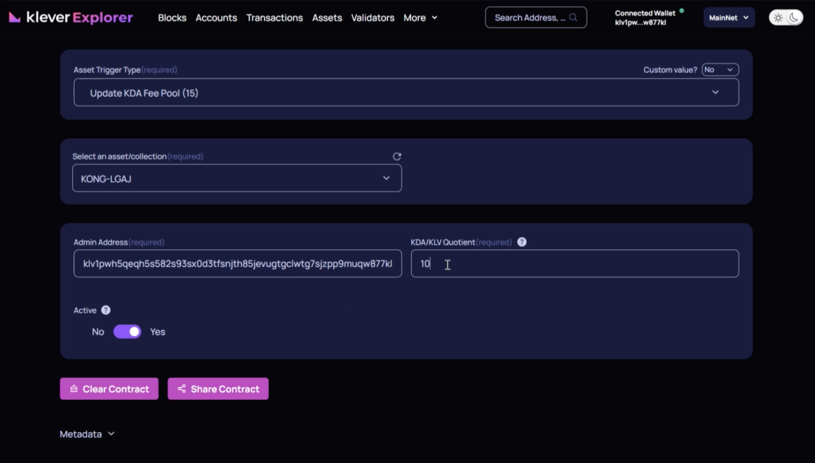 What is KDA fee pool, and how to use it – Klever Support