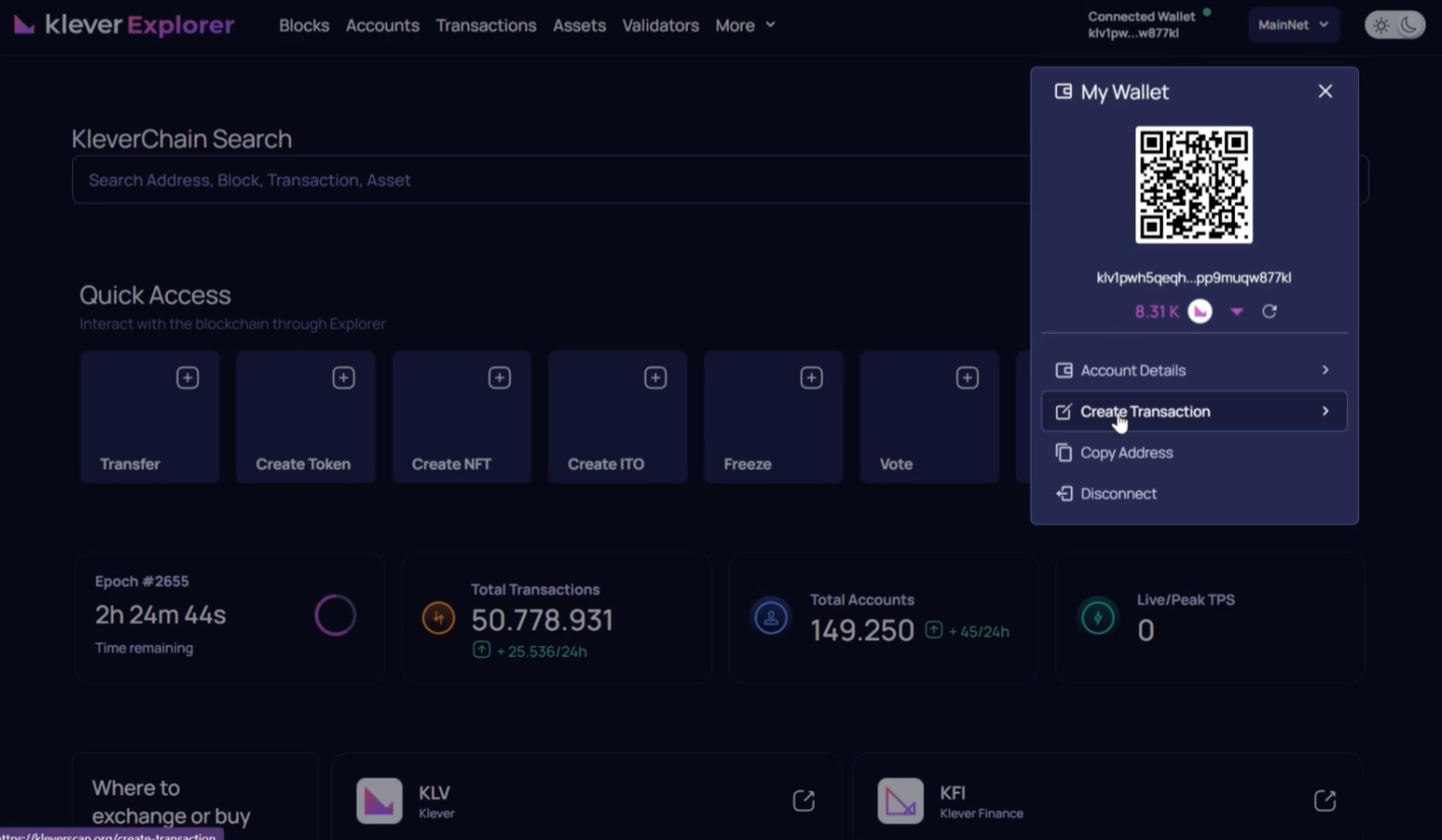 What is KDA fee pool, and how to use it – Klever Support