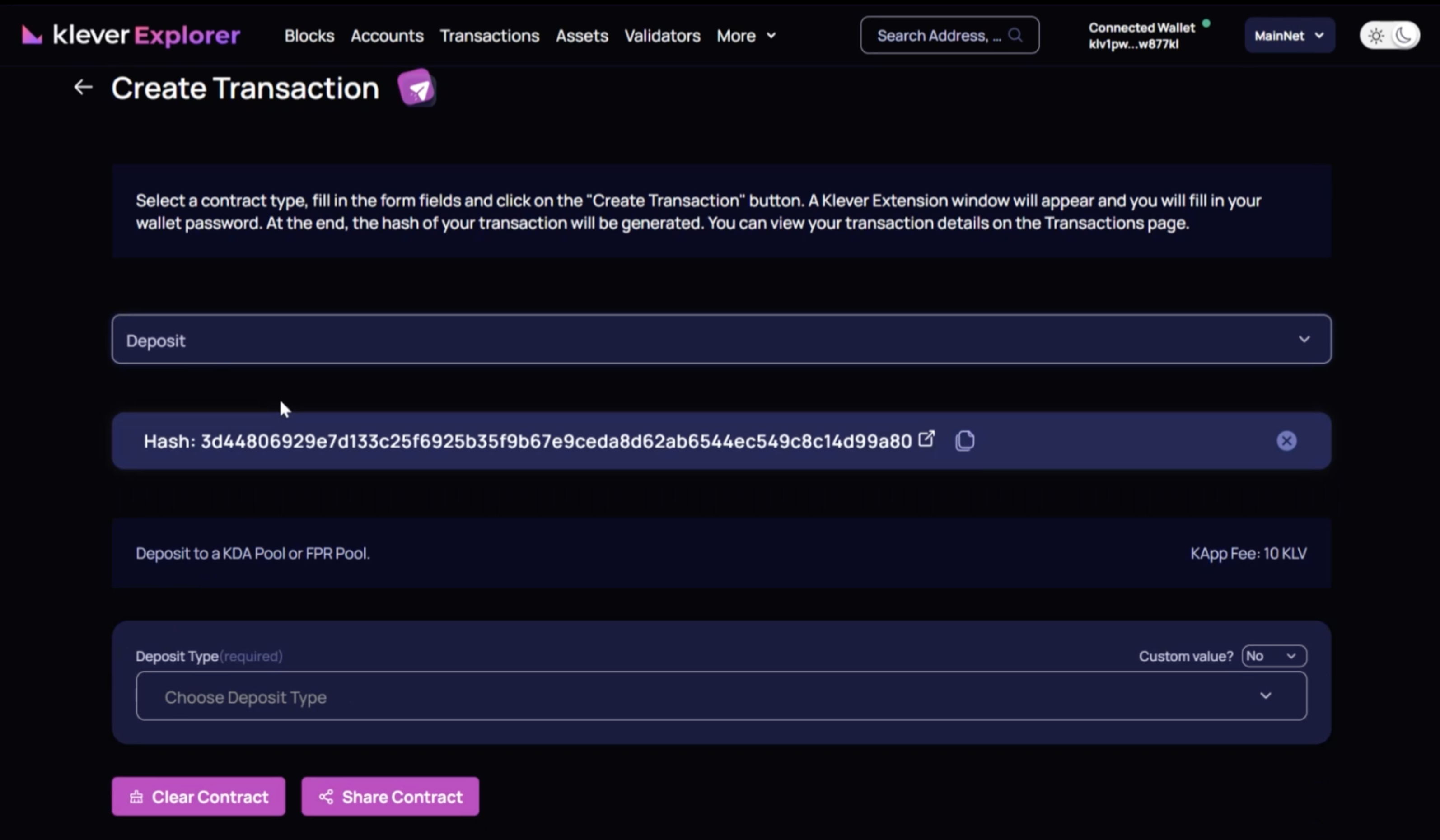 What is KDA fee pool, and how to use it – Klever Support