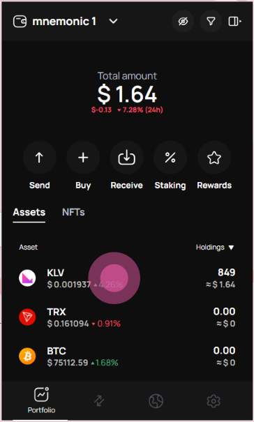 How to copy your transaction hash (TxID) on Klever Extension – Klever ...