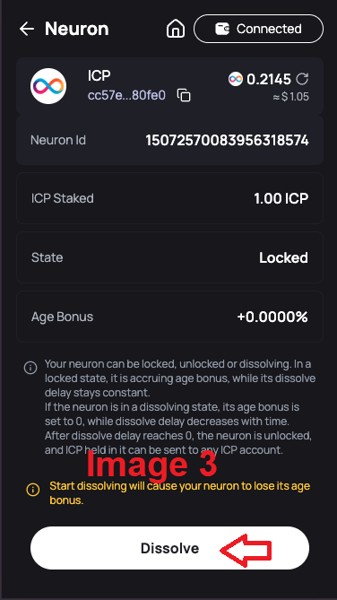 ICP Staking – Withdrawal Guide – Klever Support