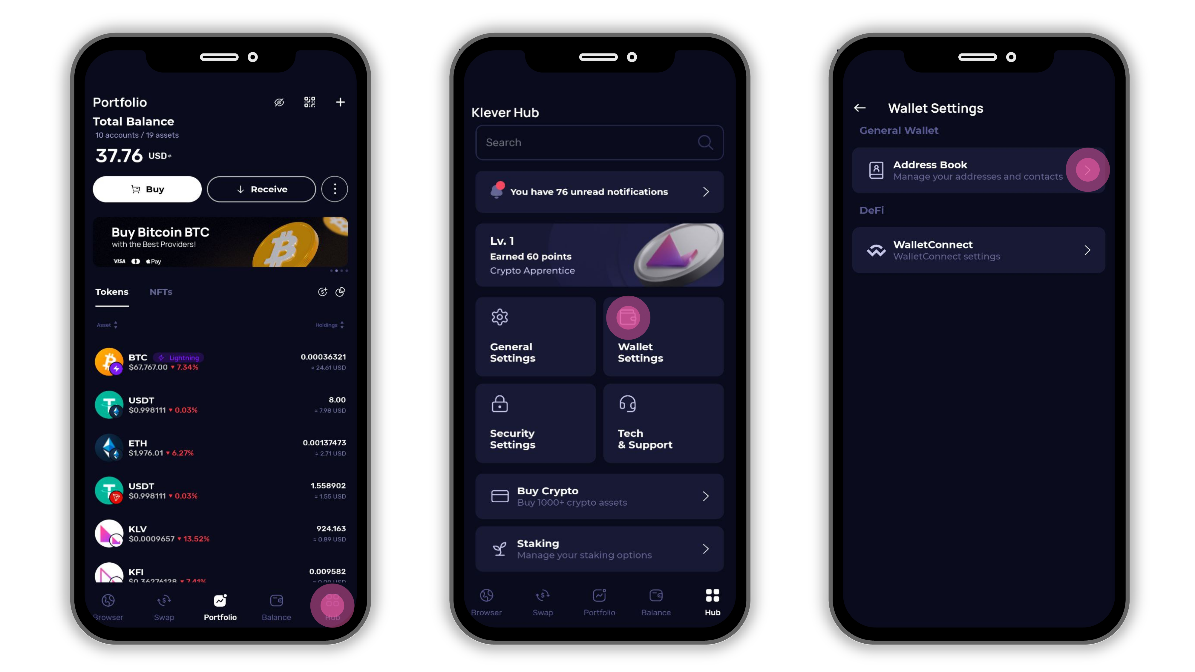 How to add a Contact to the Address Book in Klever wallet – Klever Support